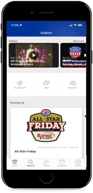 Mobile Tickets | Events | North Wilkesboro Speedway